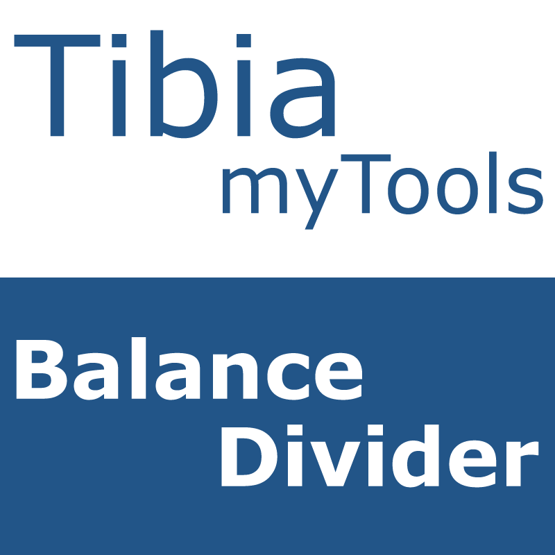 Balance Divider - Tibia.MyTools.tech